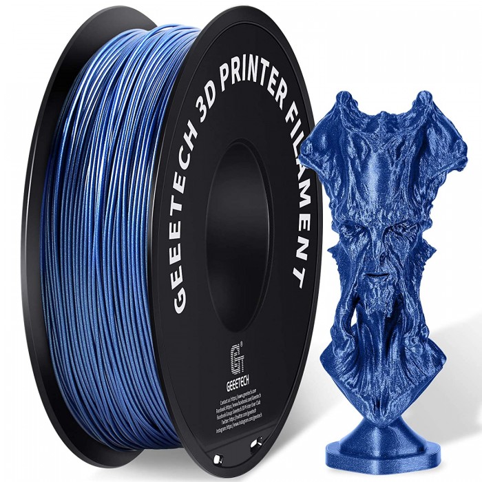 PLA Sparkly Blue 3D Printer Filament-1.75mm | Geeetech