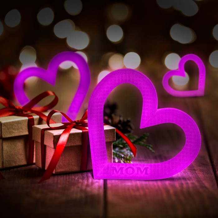 Glow in the Dark PLA Rose Red 3D Printer Filament | Geeetech