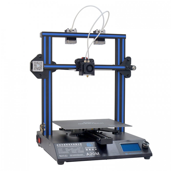 Geeetech A20M Dual Extruder, Filament Detector and Break-resuming ...
