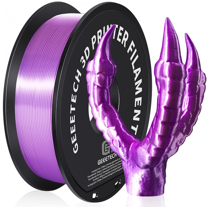 PLA Silk Purple 3D Printer Filament-1.75mm | Geeetech
