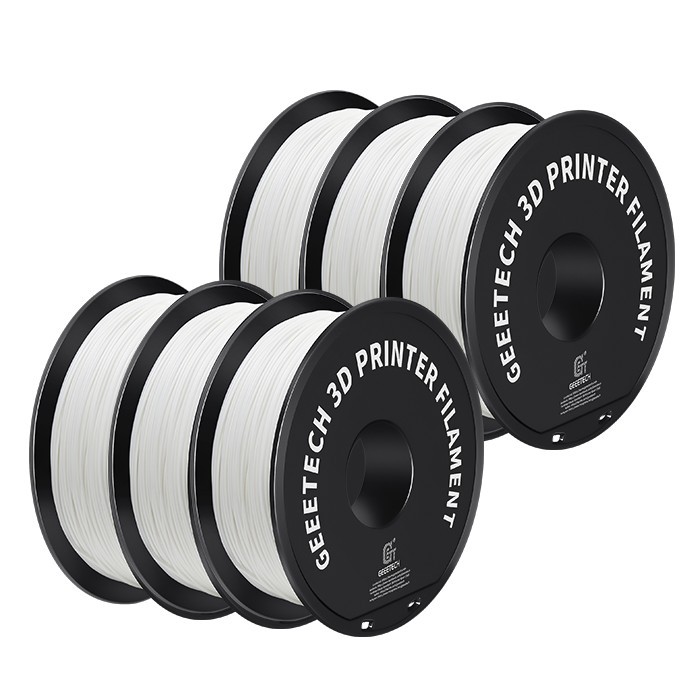 ABS+ White*6 3D Printer Filament-1.75mm | Geeetech