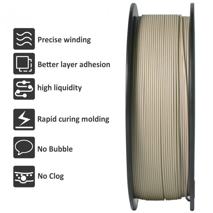 Wood Black Walnut PLA 3D Printer Filament-1.75mm | Geeetech