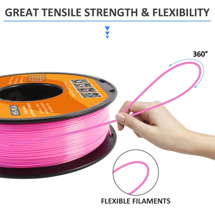 High Speed PLA 3D Printer Filament Pink-1.75mm | Geeetech