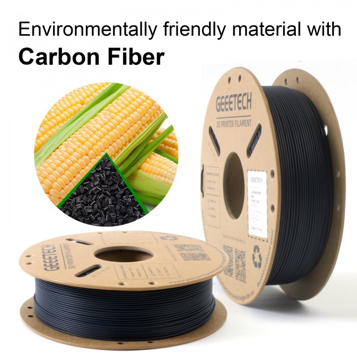 PLA Blue Carbon Fiber 3D Printer Filament | Geeetech