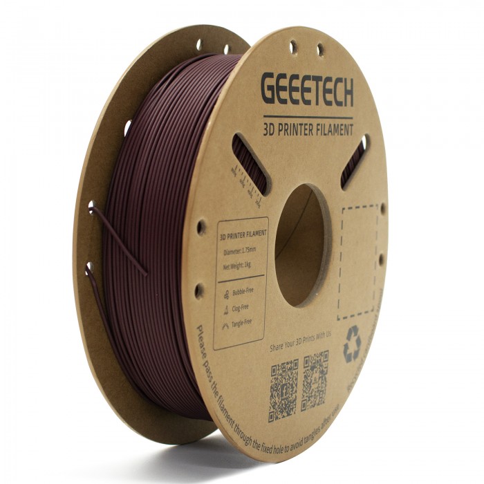 PLA Brick Red Carbon Fiber 3D Printer Filament | Geeetech