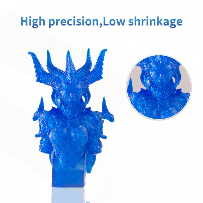 Blue Standard Resin 1KG, UV 405nm, for LCD/DLP/SLA 3D Printers [700-001 ...