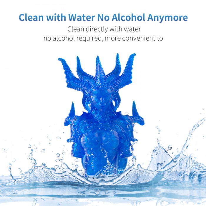 Blue Resin, Geeetech UV 405nm Rapid Resin, Water Washable, for LCD/DLP ...