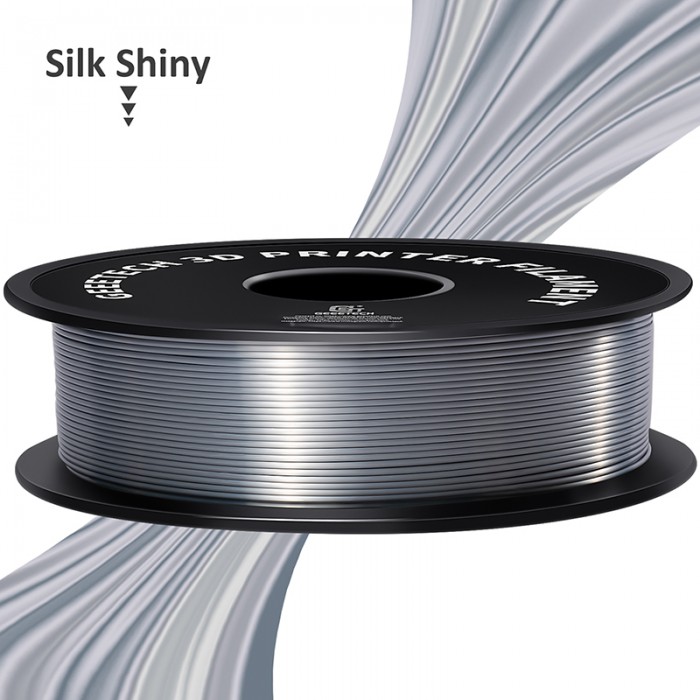 PLA Silk Silver*10 3D Printer Filament | Geeetech