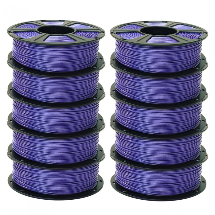 {10KG} PLA Sparkly Purple 3D Printer Filament 1.75mm 1kg/roll [70432PLA ...