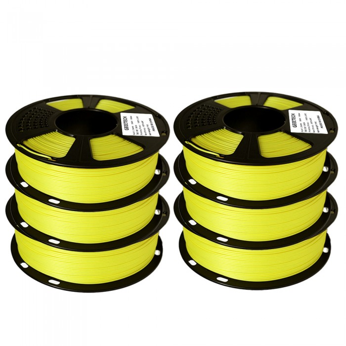 PLA Yellow*6 3D Printer Filament | Geeetech