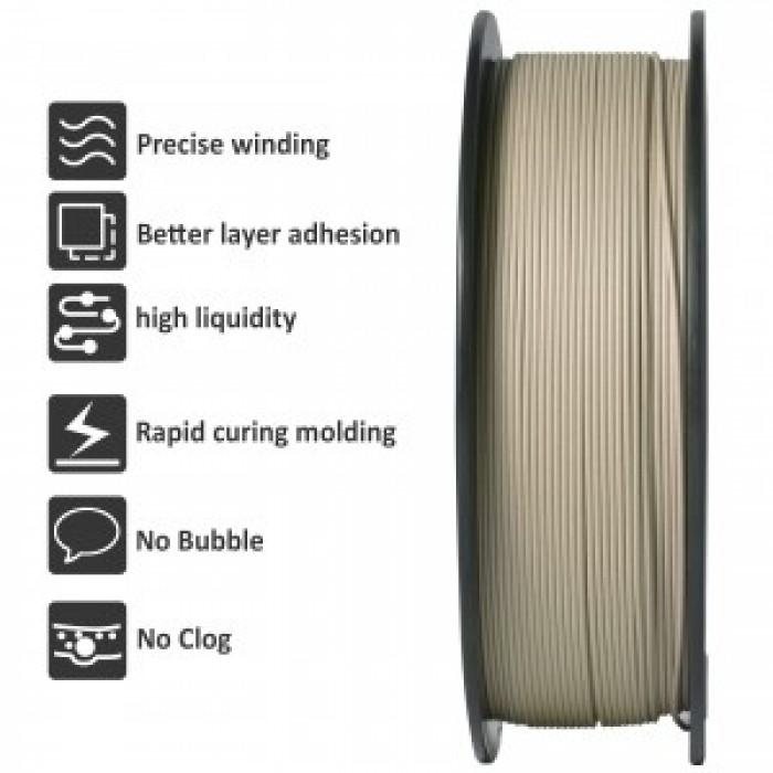 Wood Black Walnut PLA 3D Printer Filament-1.75mm | Geeetech